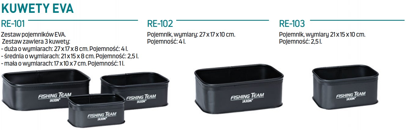 Tanio: ZESTAW MISEK EVA JAXON RE-105 Cena 79,91 zł | 5900113433458 ...